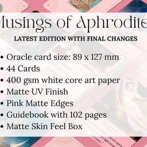 Aphrodite Oracle | Musings of Aphrodite Oracle | Venus Oracle ...