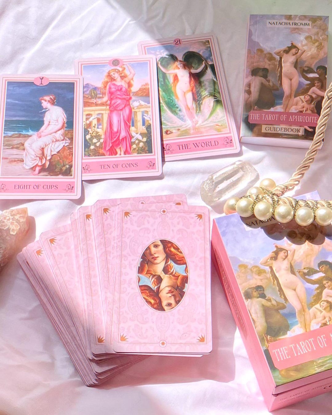 Aphrodite Tarot |tarot of Aphrodite®| Venus Tarot | Goddess Tarot | Romantic Tarot | Greek ...