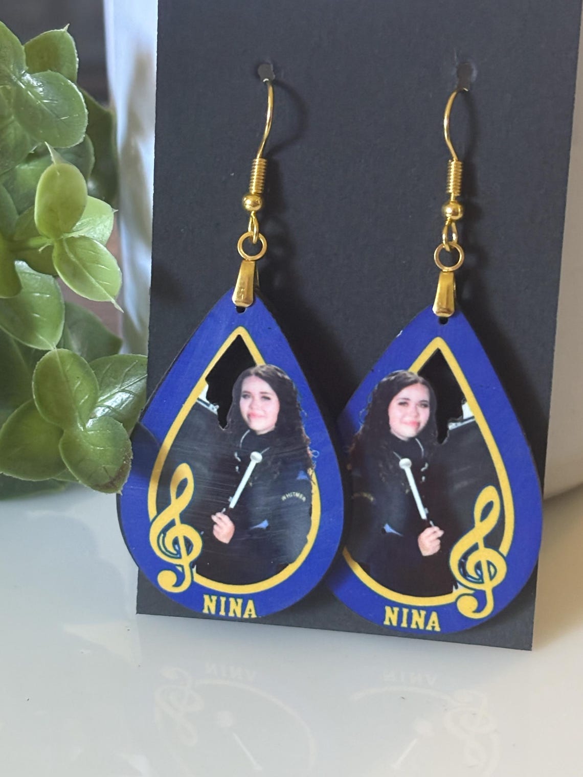 Marching Band Earrings, Custom Band Earrings, Band Mom Earrings, High ...