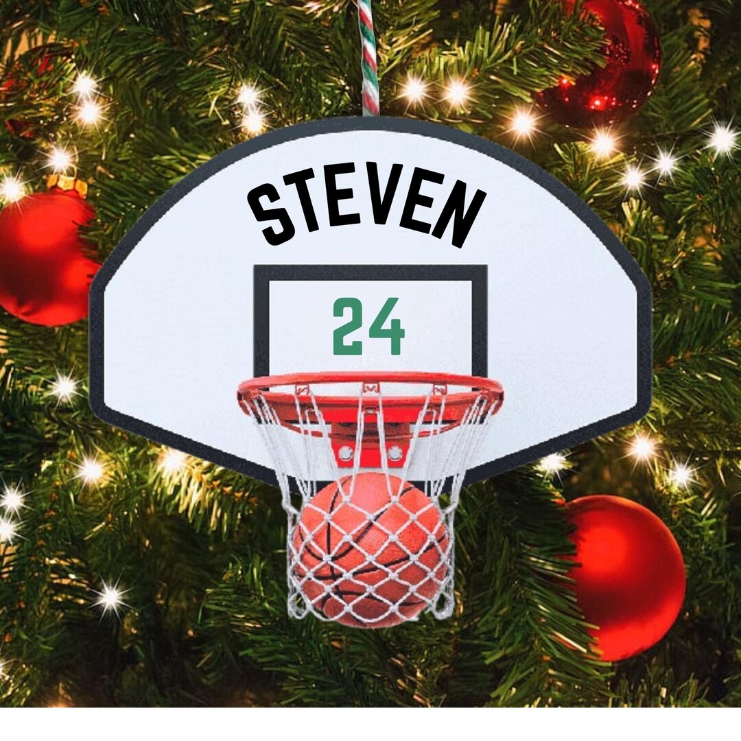 Basketball Ornament , Basketball, Basketball Keepsake, Basketball Gift ...
