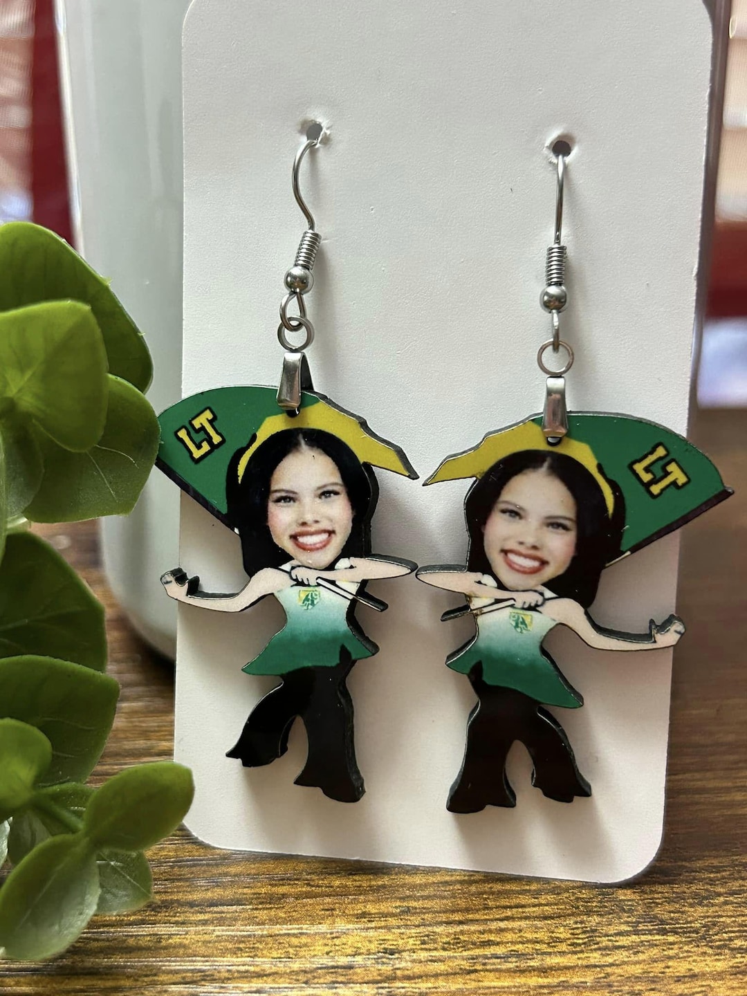 Color Guard Earrings, Cheerleader Earrings, Dance Earrings, Dance Pin ...