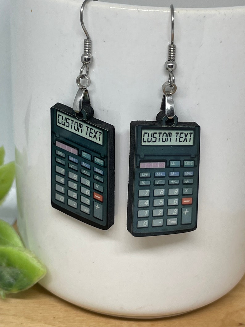Free Personalized Single or Double Sided Math Calculator - Etsy
