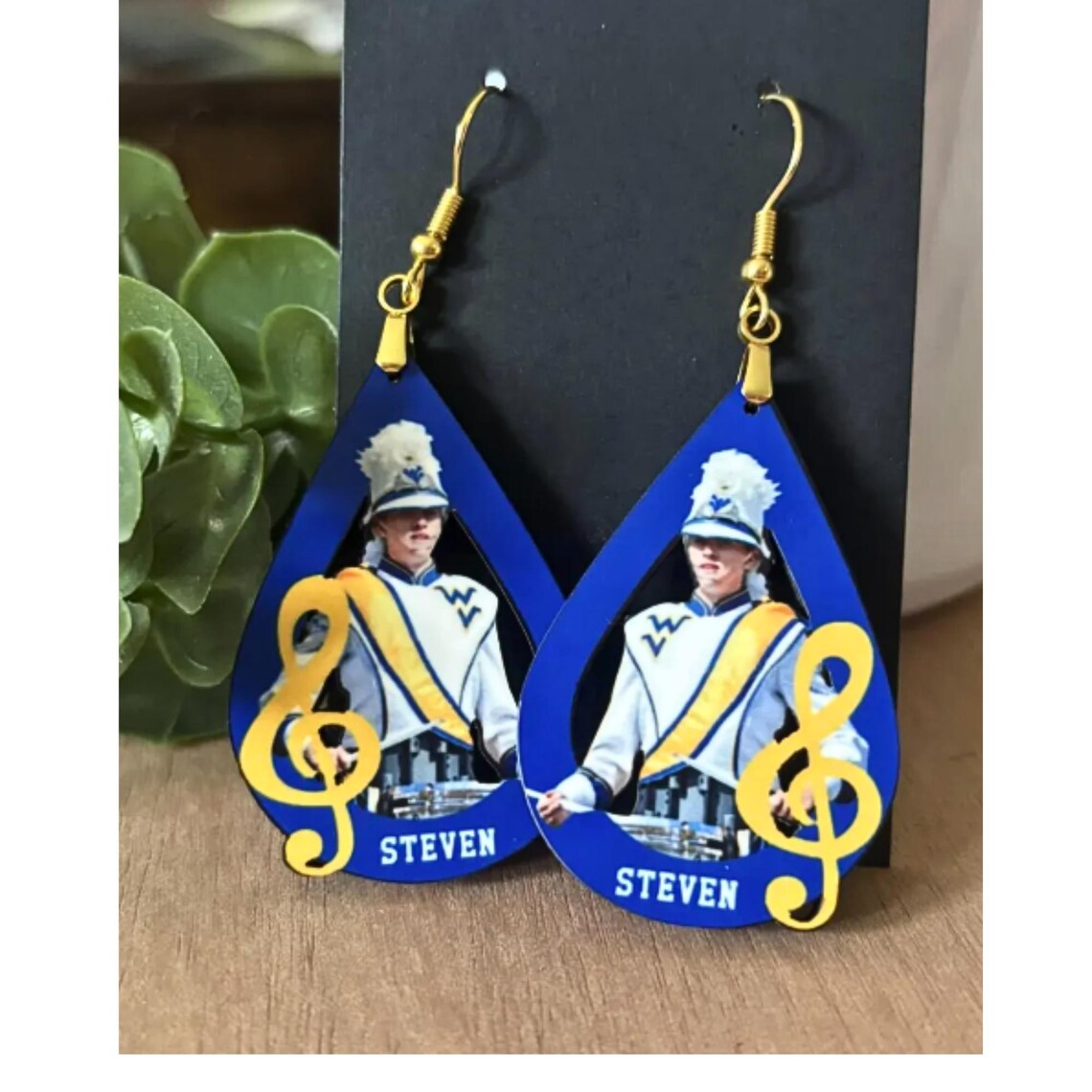 Marching Band Earrings, Custom Band Earrings, Band Mom Earrings, High ...