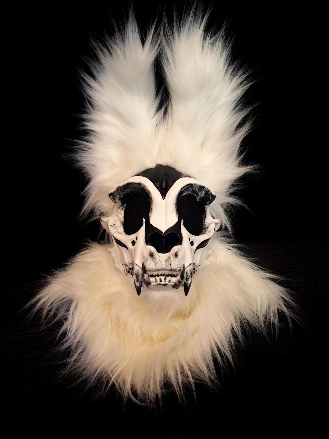 Skull Cat, Fursuit, Mask Scull Cat, Furry, Cosplay - Etsy