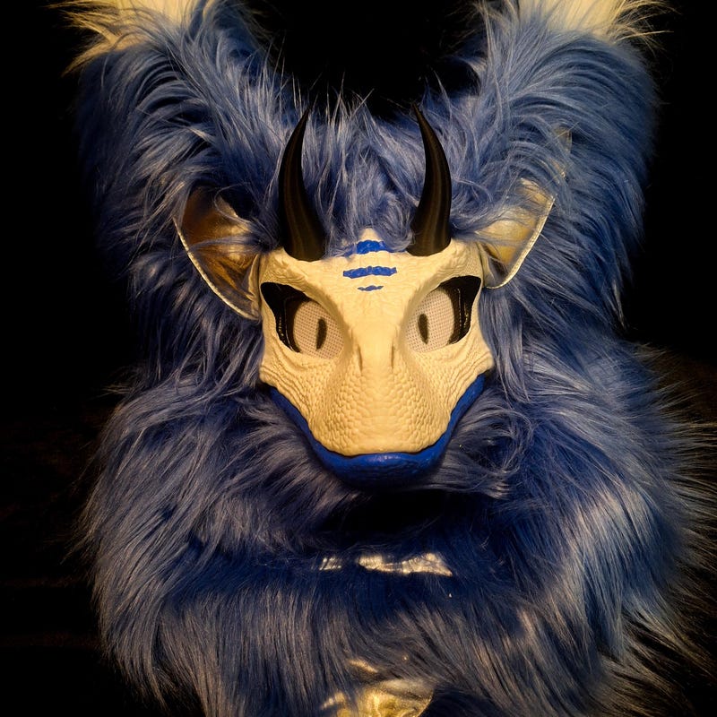 Protogen Furry Mask - Etsy