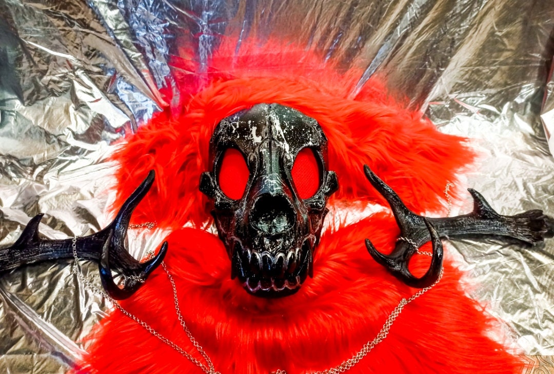 Scull Dog, Fursuit, Mask Scall Dog - Etsy