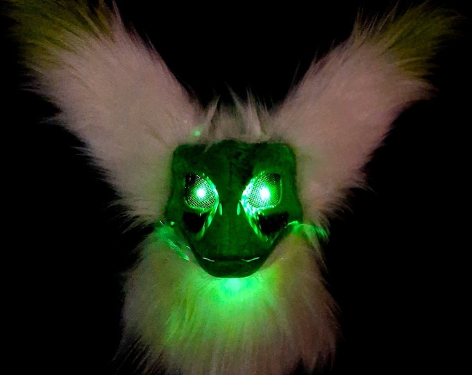 Custom Raptor Mask With Long Ears - Etsy Canada