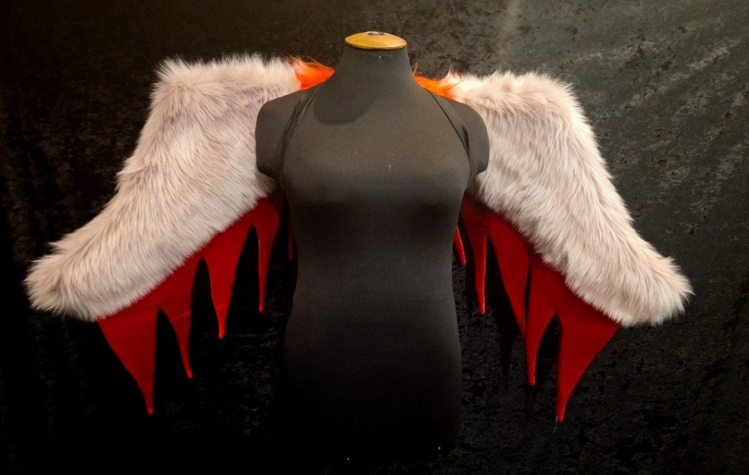 Furry Plush Wings, Fursuit, Wings Made of Fur - Etsy