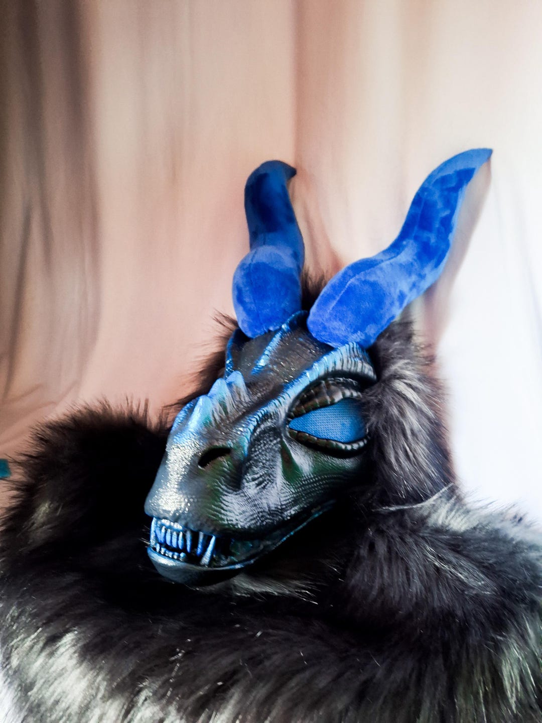 Mask Raptor, Rex, Fursuit Head, Dino Mask - Etsy