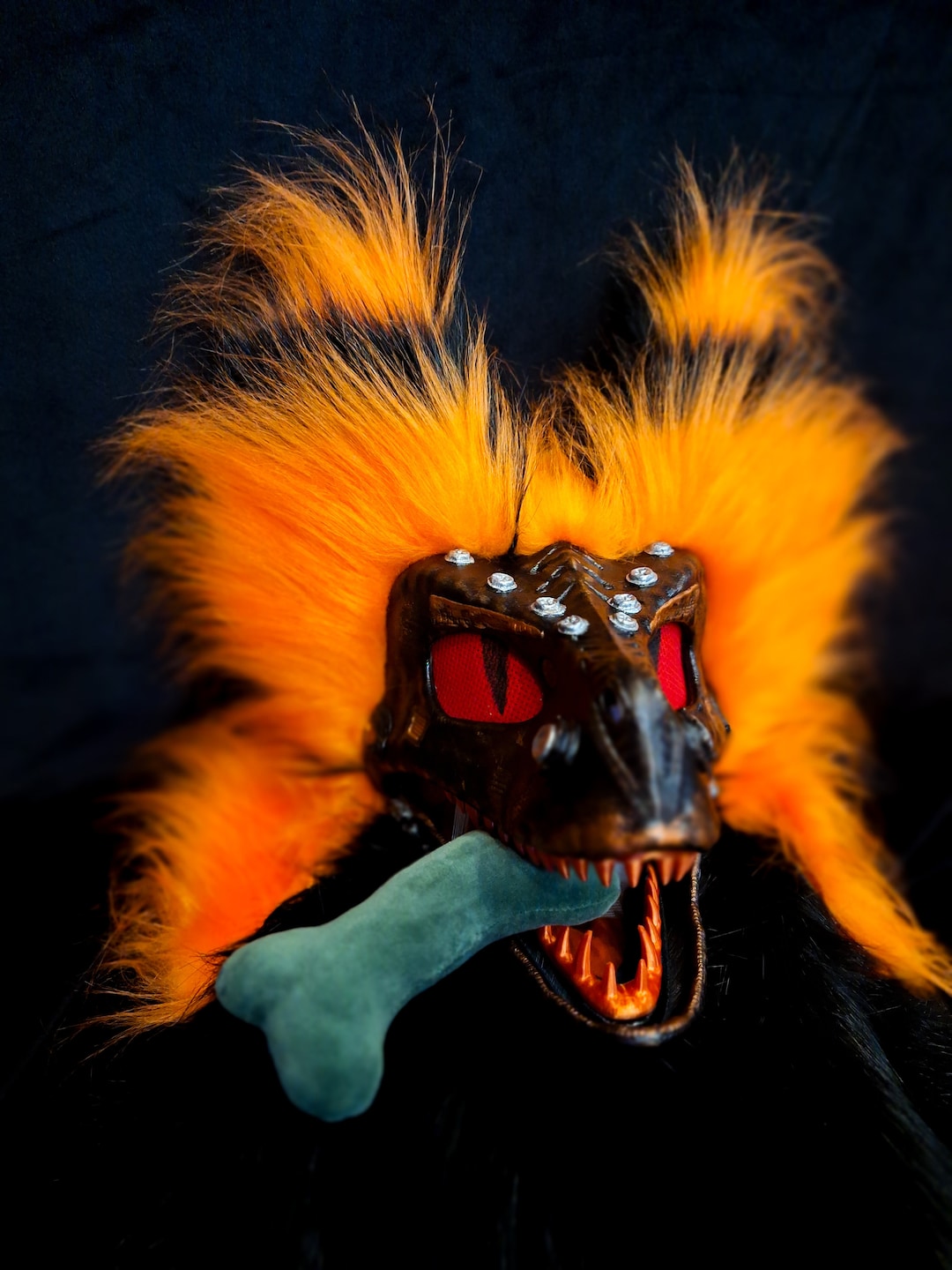 Mask Raptor Fursuit, Dino Mask, Furry, Head Fursuit - Etsy