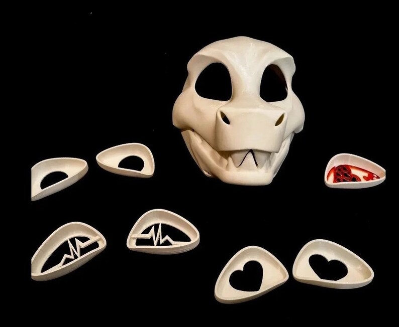 Dragon Fursuit Head Base With Moveable Jaw, Eyes Included, Fursuit Mask ...