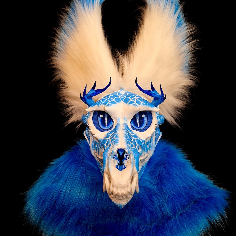 Skull Dog Mask - Etsy