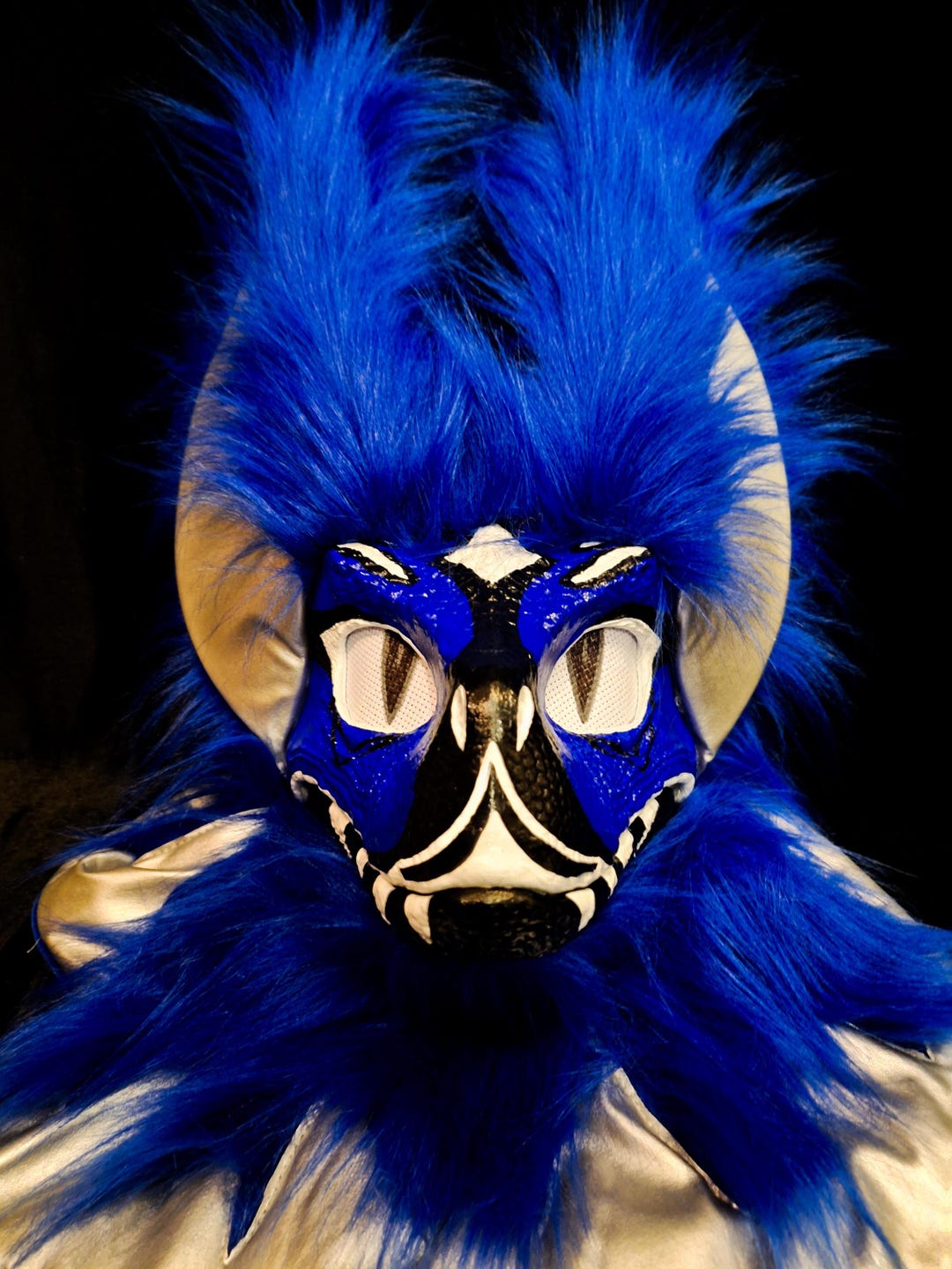 Dino Mask Raptor, Fursuit, Furry, Head - Etsy