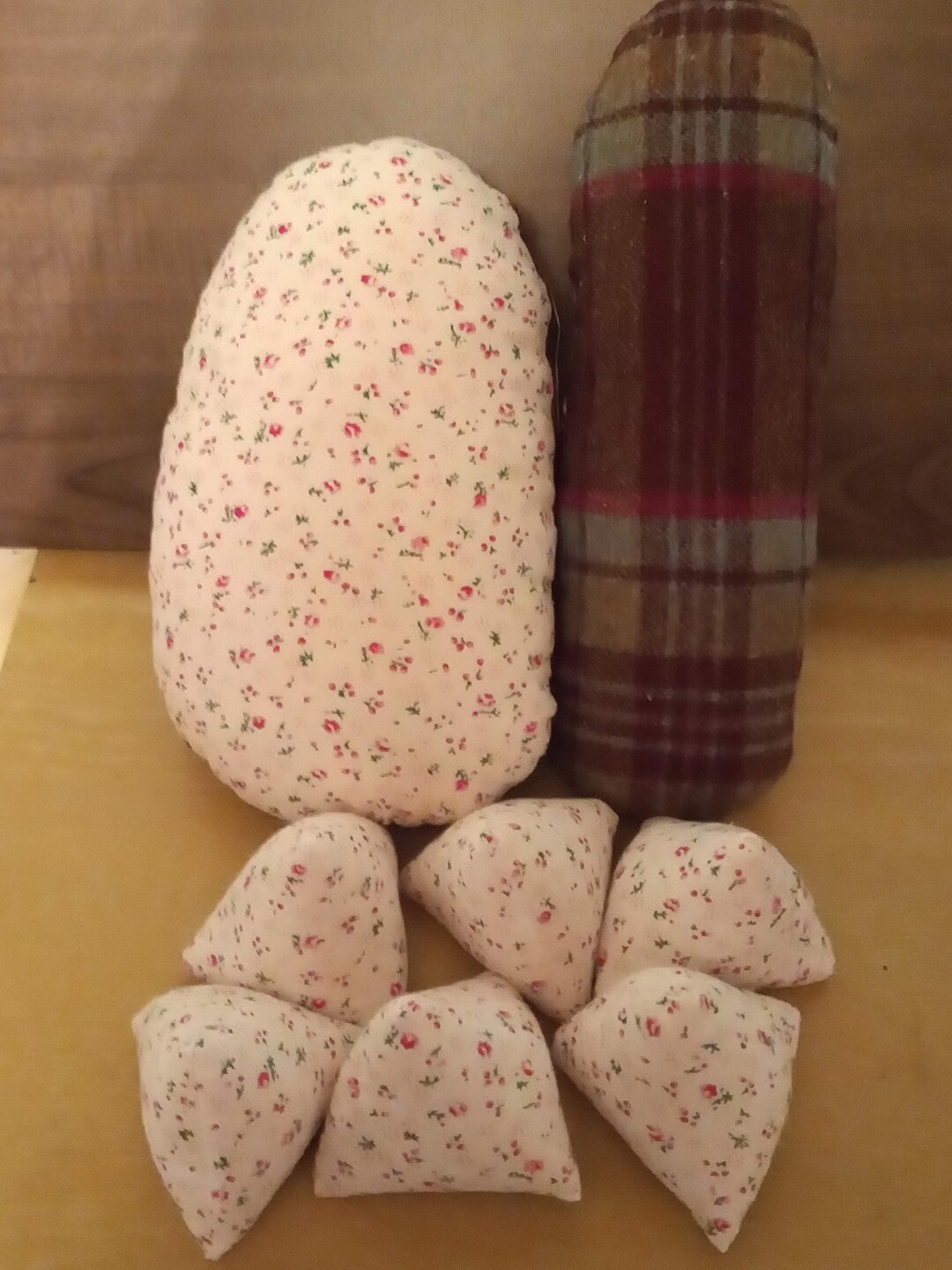 Handmade Tailors/dressmakers Ham and Small Sausage With Six Matching ...