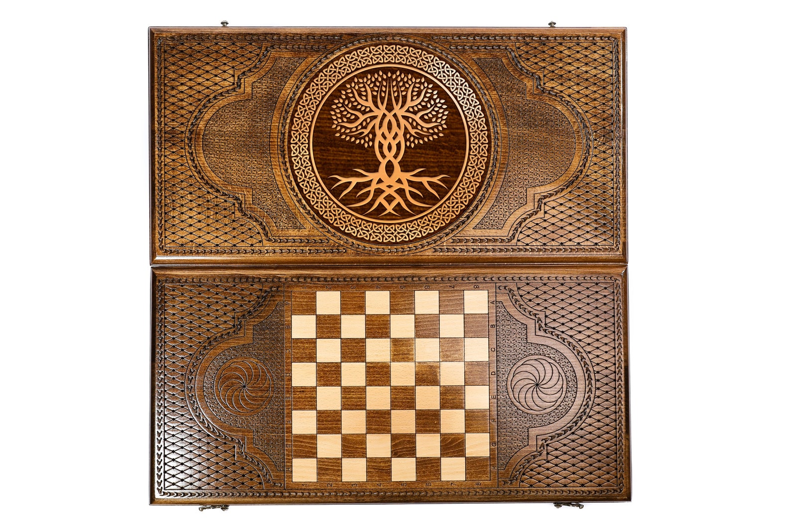 Backgammon Tree of Life / Unique Beautiful Backgammon Set / - Etsy