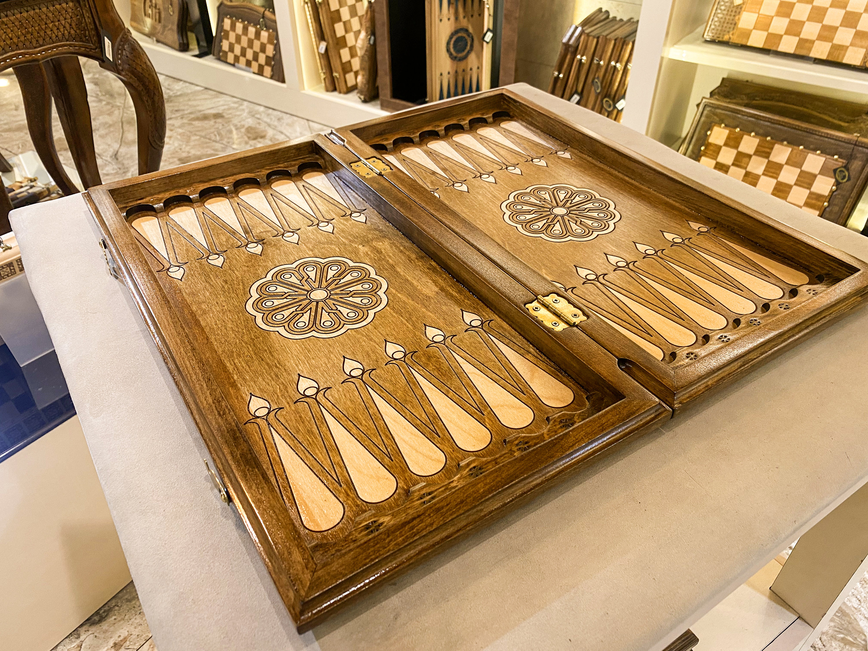 Backgammon Tree of Life / Unique Luxury Backgammon Set / - Etsy