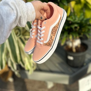 Leather Tooled Vans - Etsy