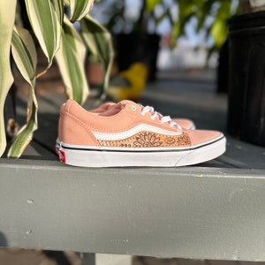 Leather Tooled Vans - Etsy