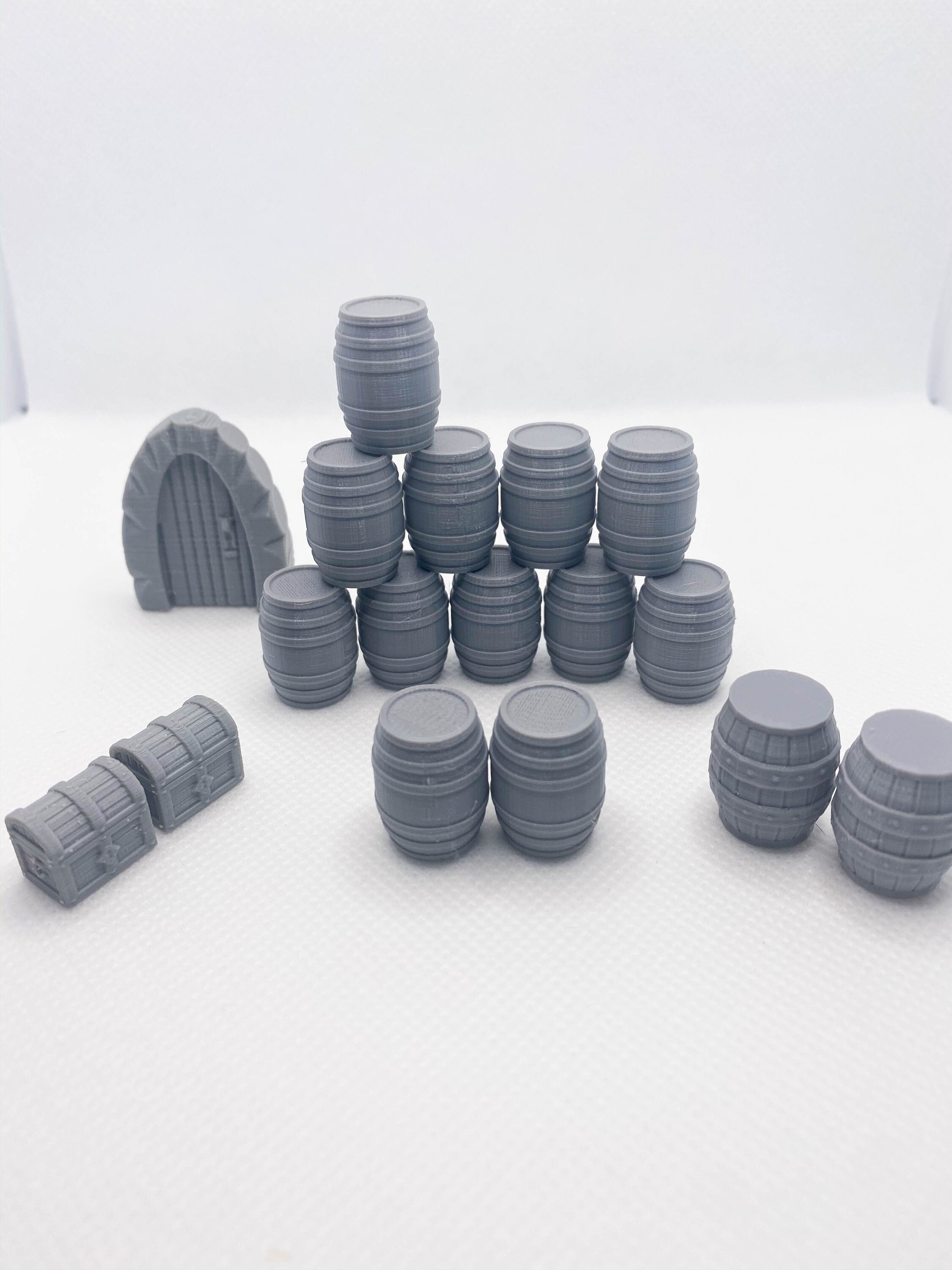 28mm Scale Fantasy Barrels Set of 10 - Etsy