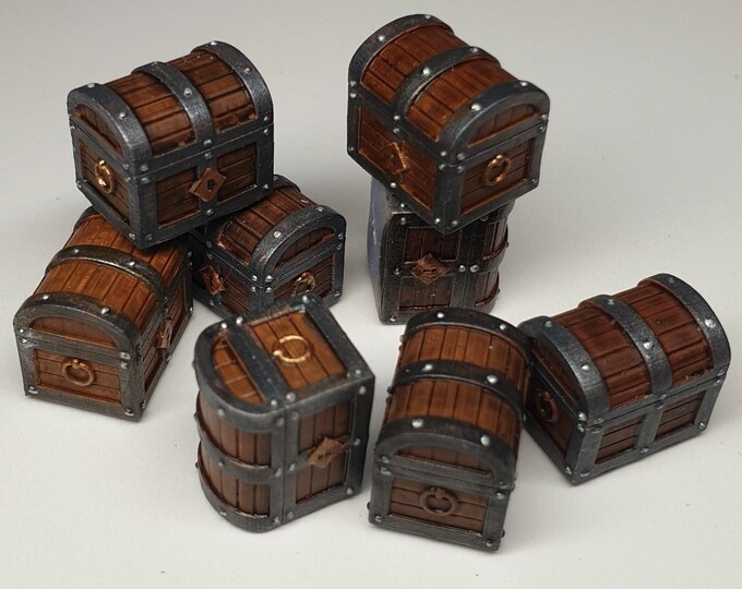 Mini Pirate Treasure Chest - Etsy