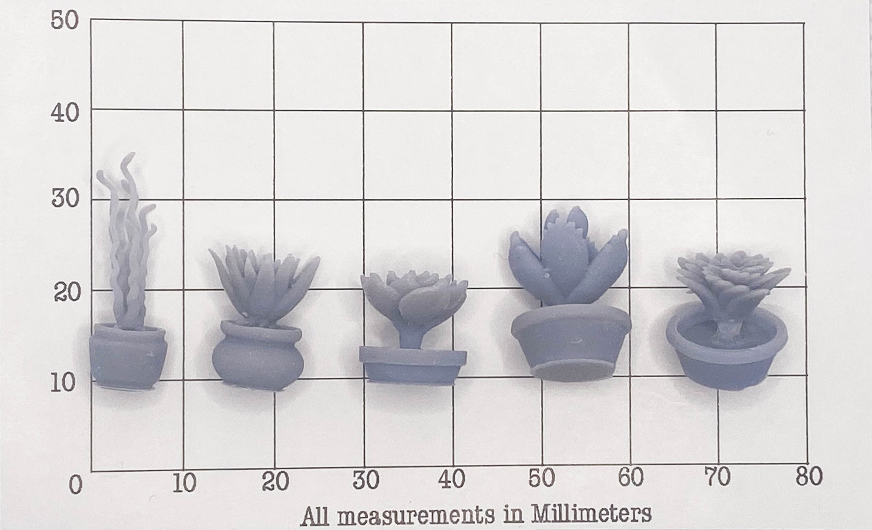 28mm Scale Fantasy Plants Set of 5 - Etsy