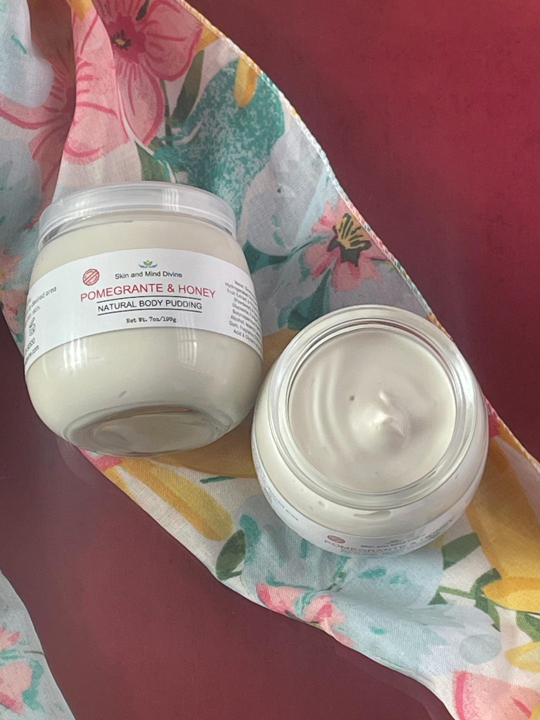 Pomegranate Honey Body Pudding: Natural Moisturizer for Dry Skin - Etsy