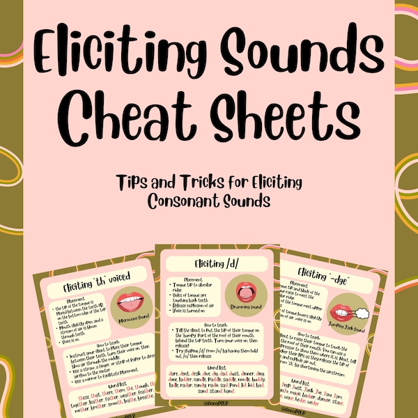 Speech Therapy - Etsy