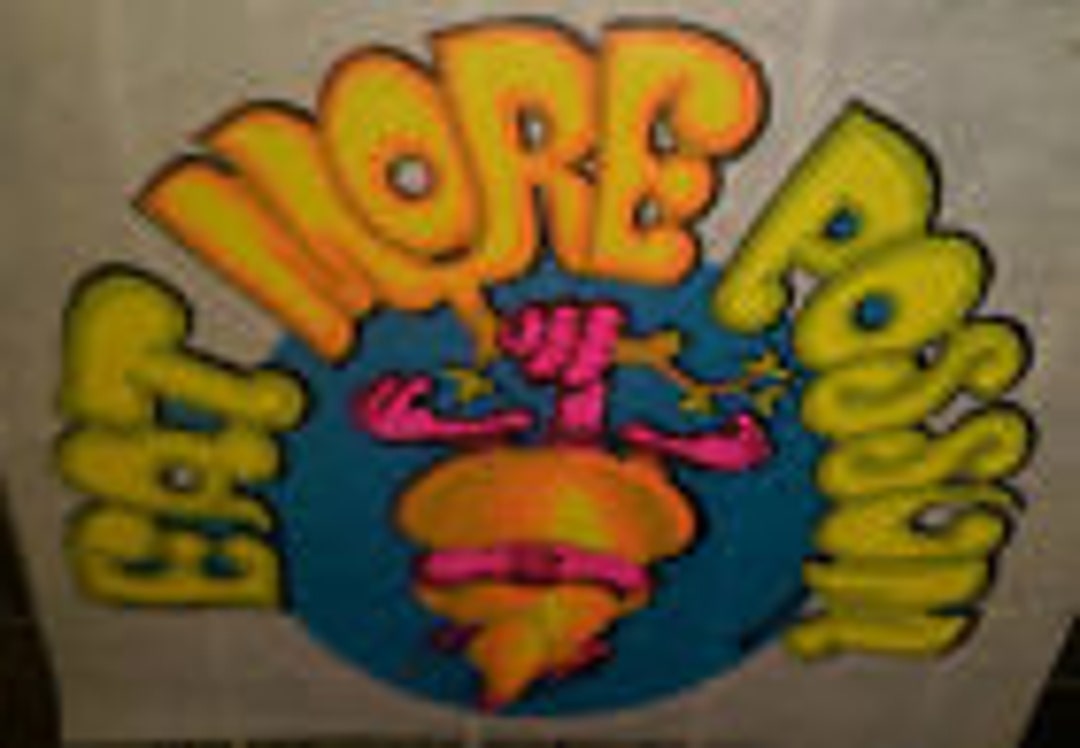 Vintage Rare eat MORE POSSUM Iron-on Transfer by Roach Day Glo - Etsy