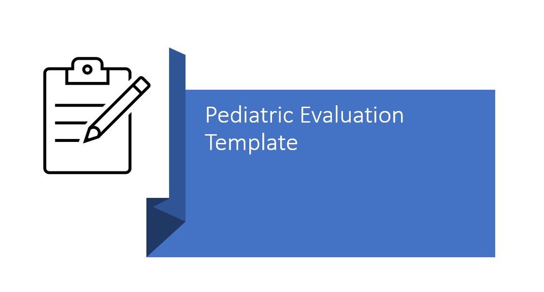 Pediatric Occupational Therapy Evaluation Cheat Sheet/chart - Etsy