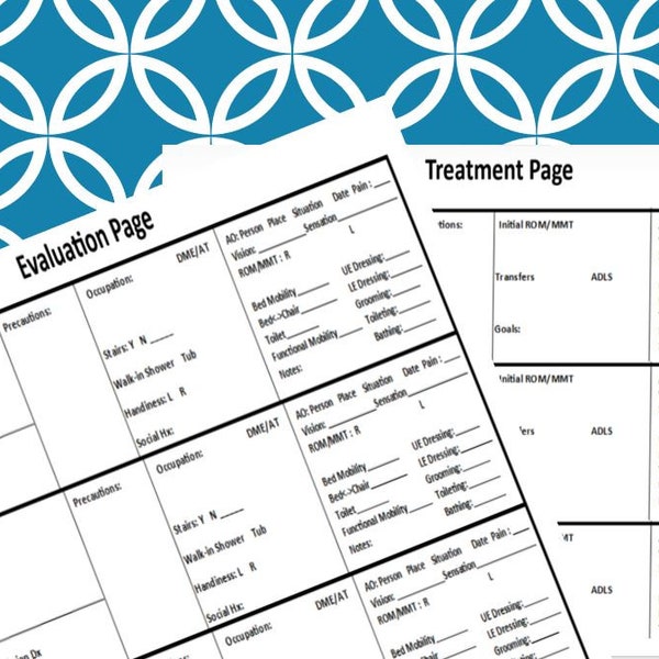 Occupational Therapy Worksheets - Etsy