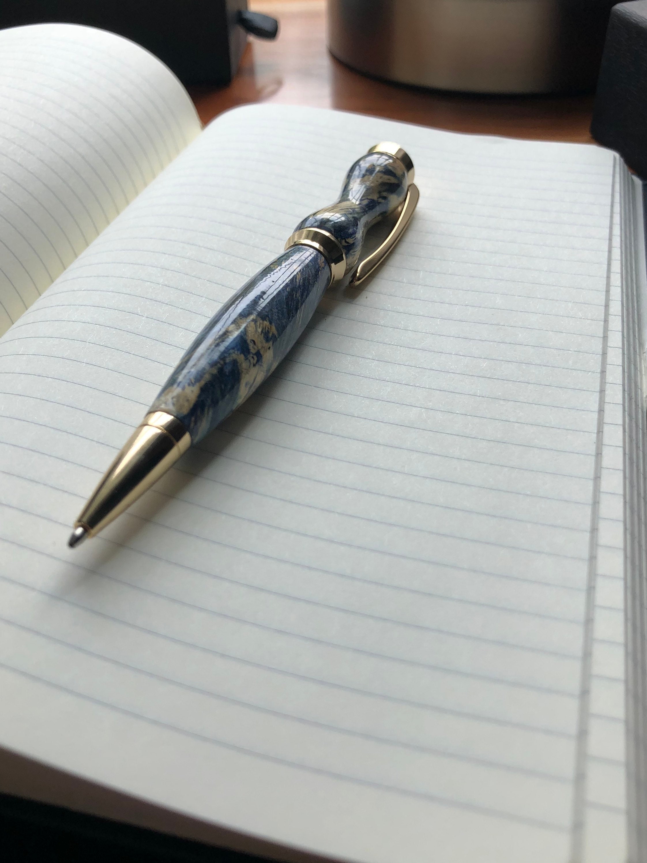 Handmade Starry Night Ballpoint Pen - Etsy