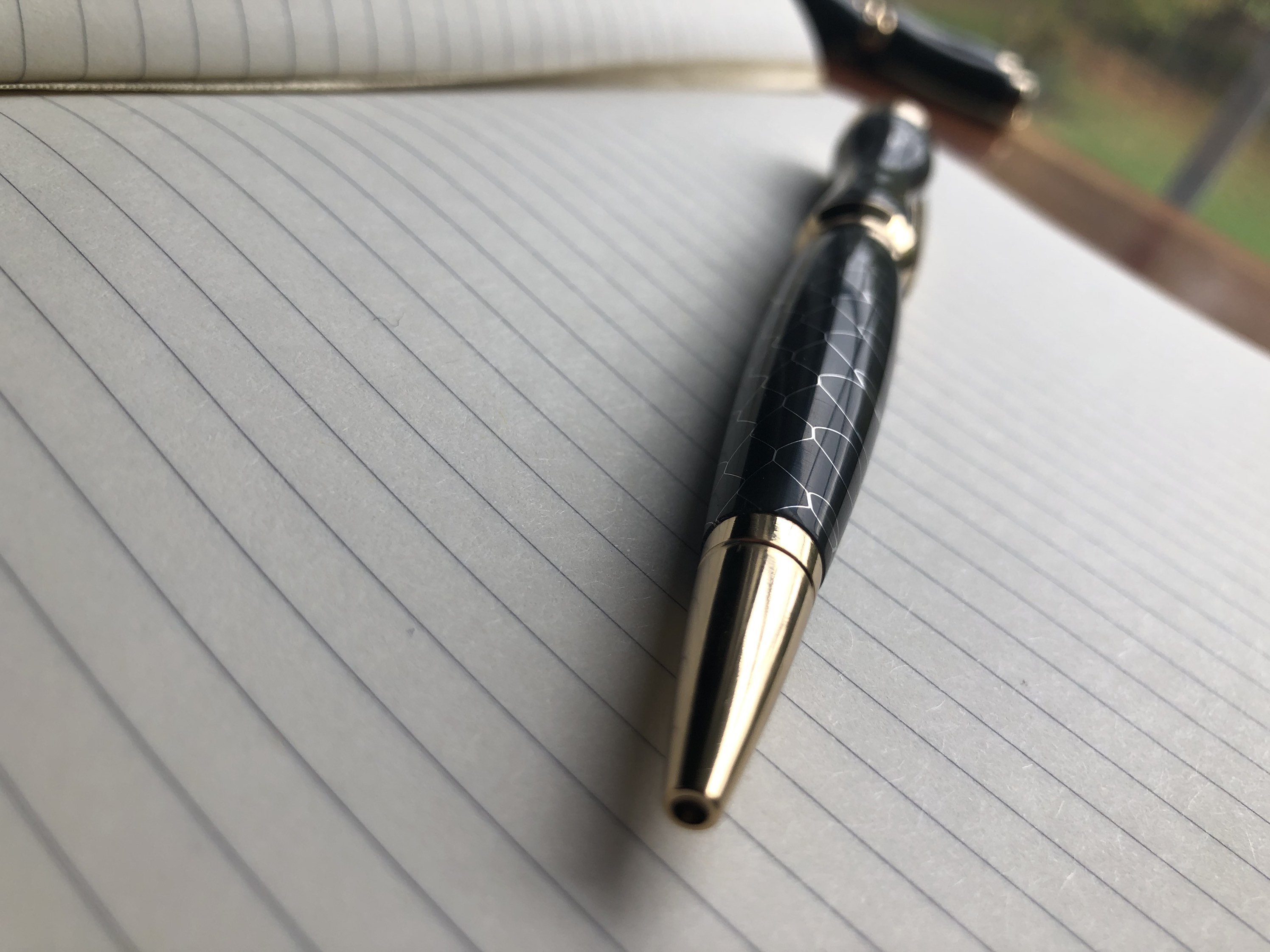 Handmade Acrylic Ballpoint Pen With Honey Comb Design - Etsy