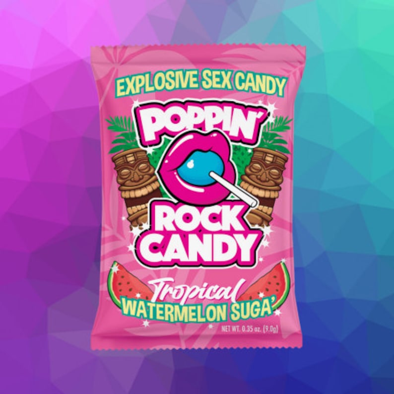 Poppin' Rock Candy - Edible Oral Enhancement - Etsy