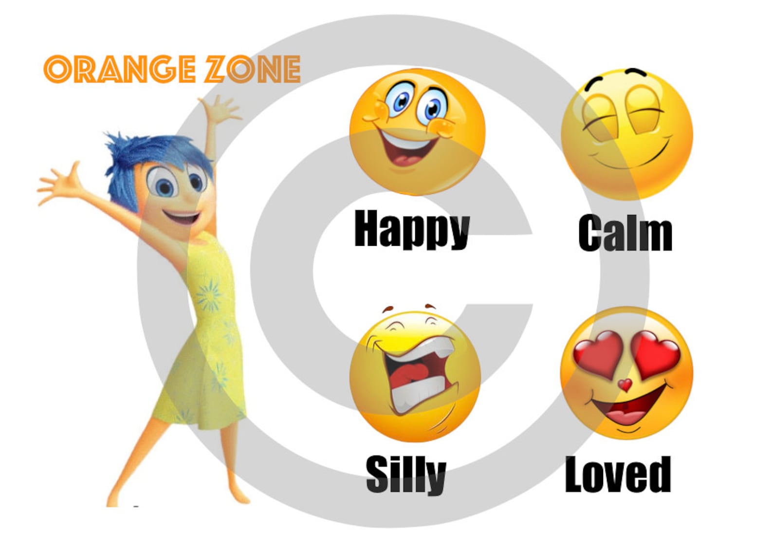 Emotion Cards, Zones of Regulation Poster, ADHD Worksheets, Feelings ...