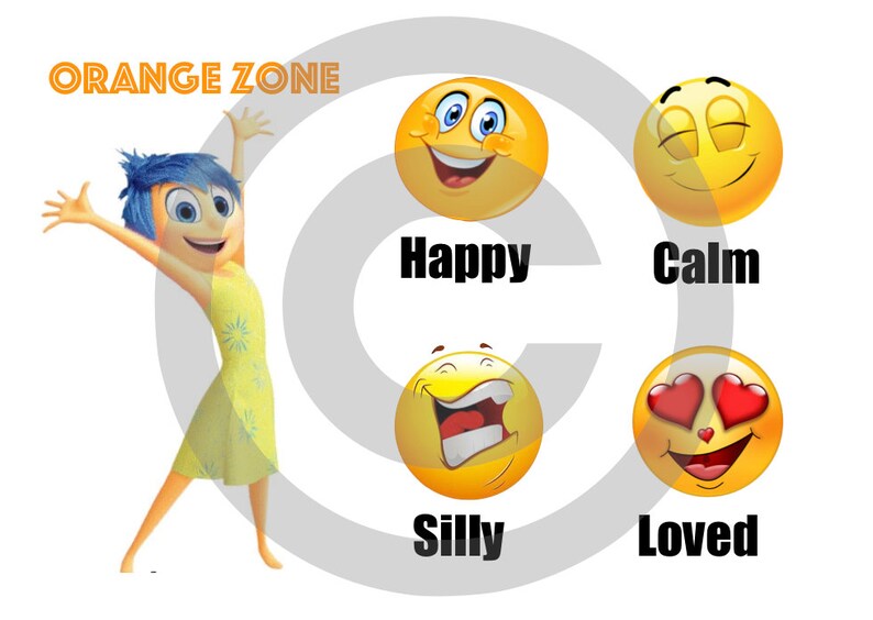 Emotion Cards, Zones of Regulation Poster, ADHD Worksheets, Feelings ...