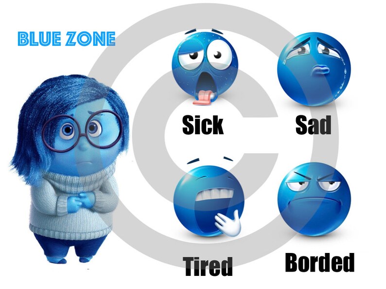 Emotion Cards, Zones of Regulation Poster, ADHD Worksheets, Feelings ...