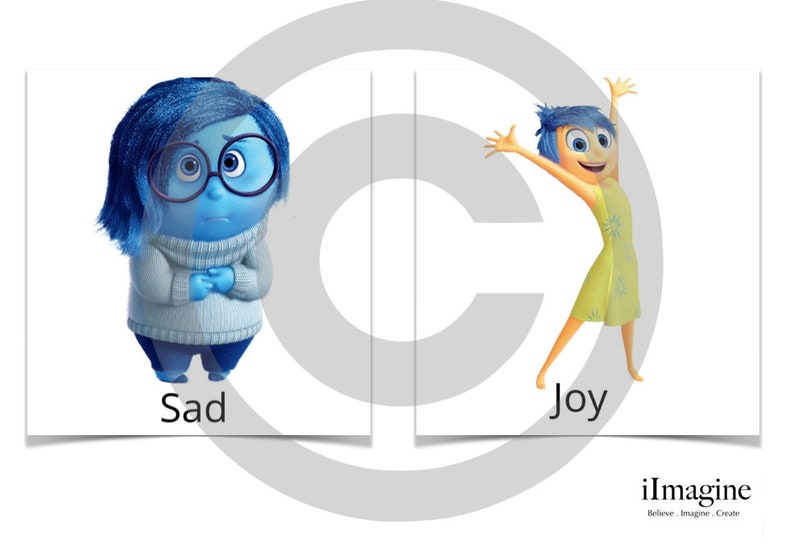 Emotion Cards Zones of Regulation Poster ADHD Worksheets - Etsy UK