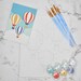 Hot Air Balloon Paint by Number Kit | DIY Nursery Art - Etsy