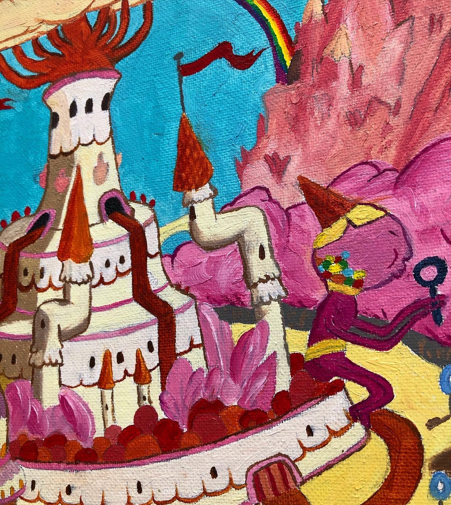 Adventure Time Background Candy Kingdom