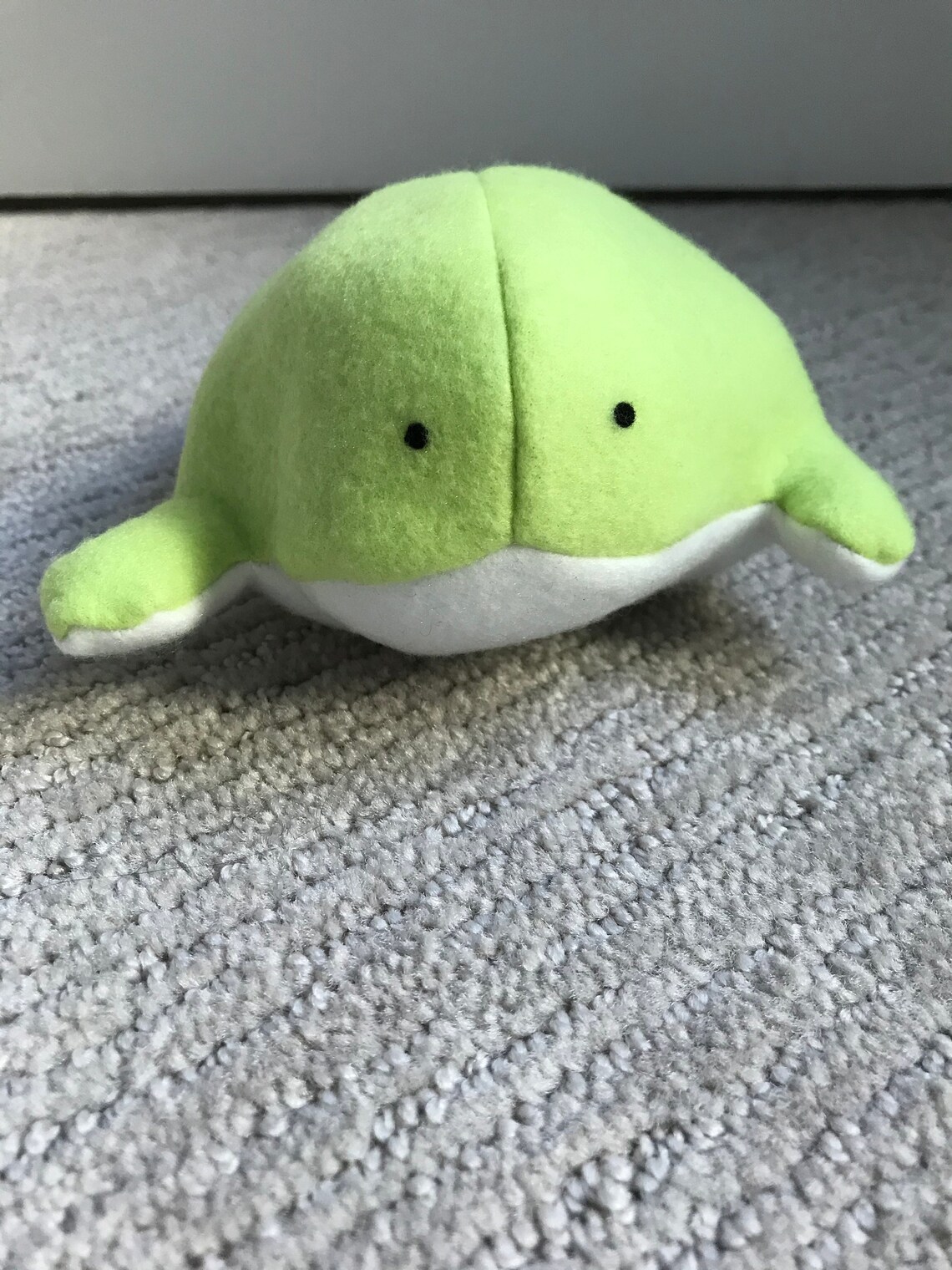 Round Frog Plushie Solid Color | Etsy