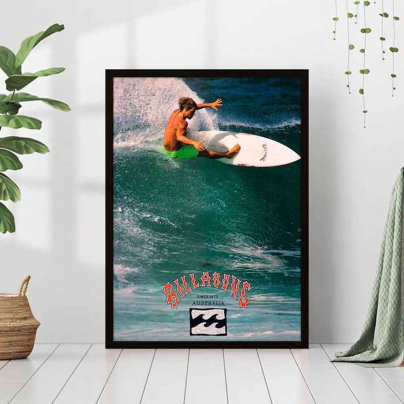 Surf Vintage Poster - Etsy