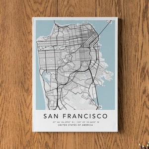 Hometown Street Map Poster Custom City Map Art Print Frame Canvas ...