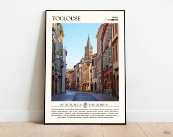 Hometown Street Map Poster Custom City Map Art Print Frame Canvas ...