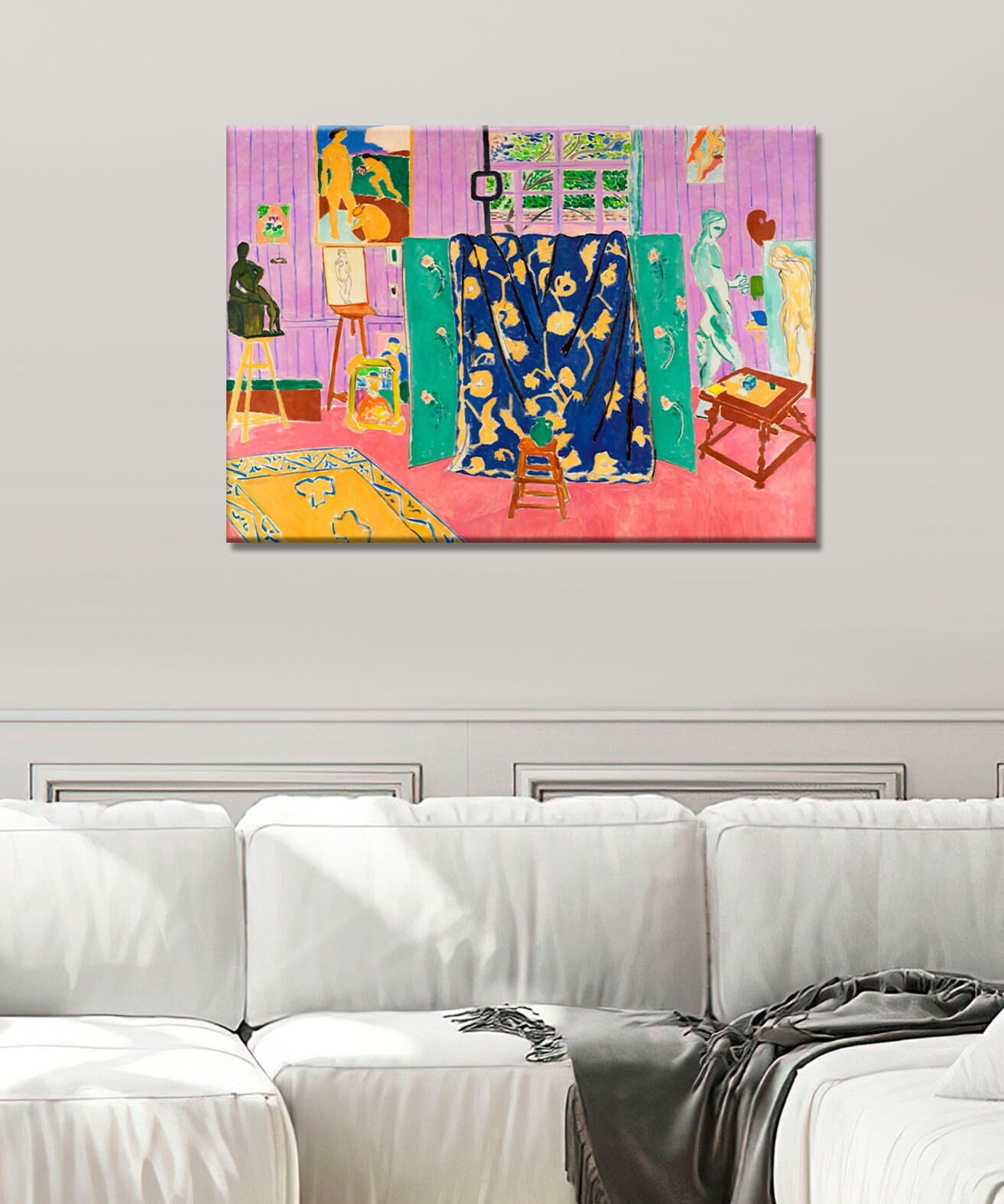 Henri Matisse the Pink Studio Fauvism Colorful Vibrant Eclectic ...