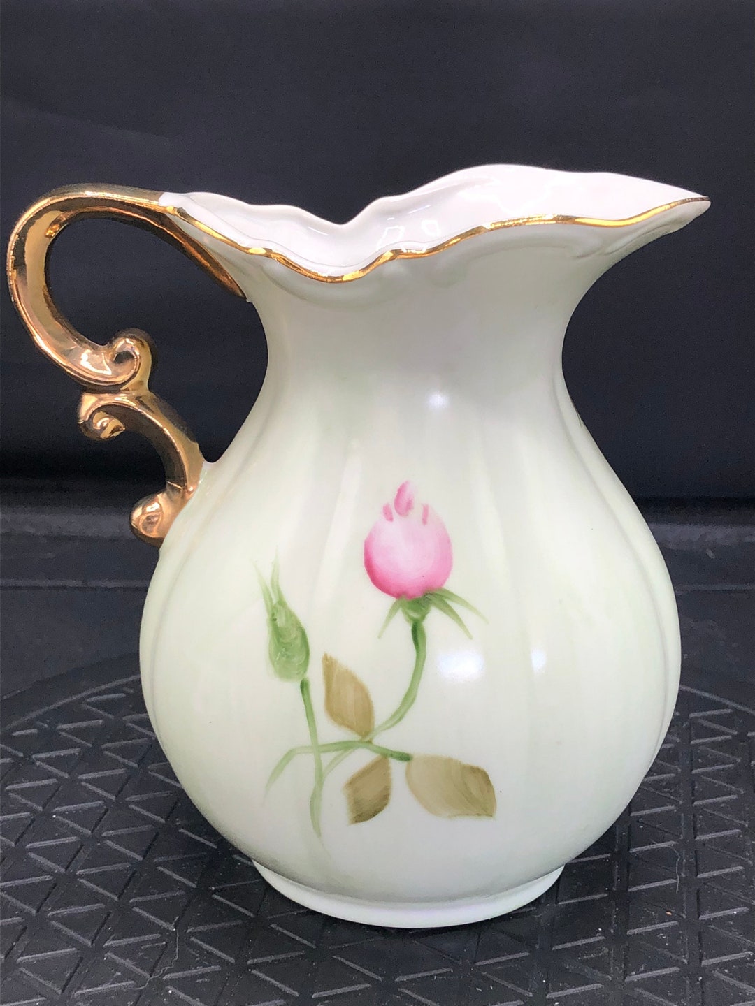 Lefton China Japan Small Pitcher Vase Original Sticker - Etsy