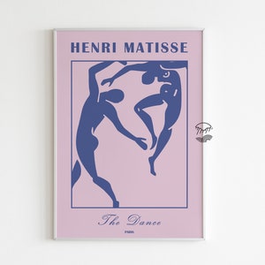 Matisse Dance, Matisse Poster, Exhibition Poster, Matisse Wall Art ...