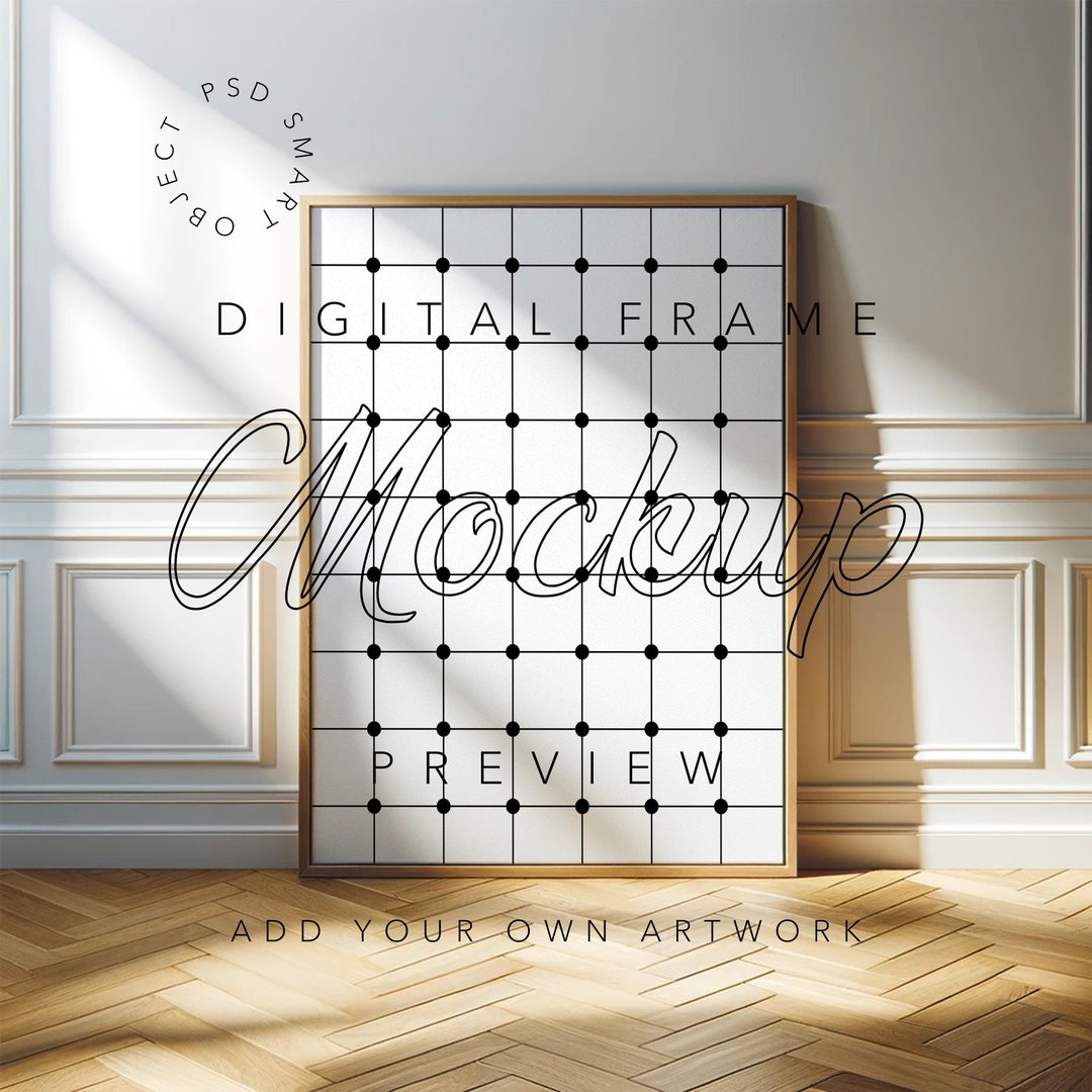 Frame Mockup Simple Frame Picture Frame Mockup PSD Scandinavian Frame ...