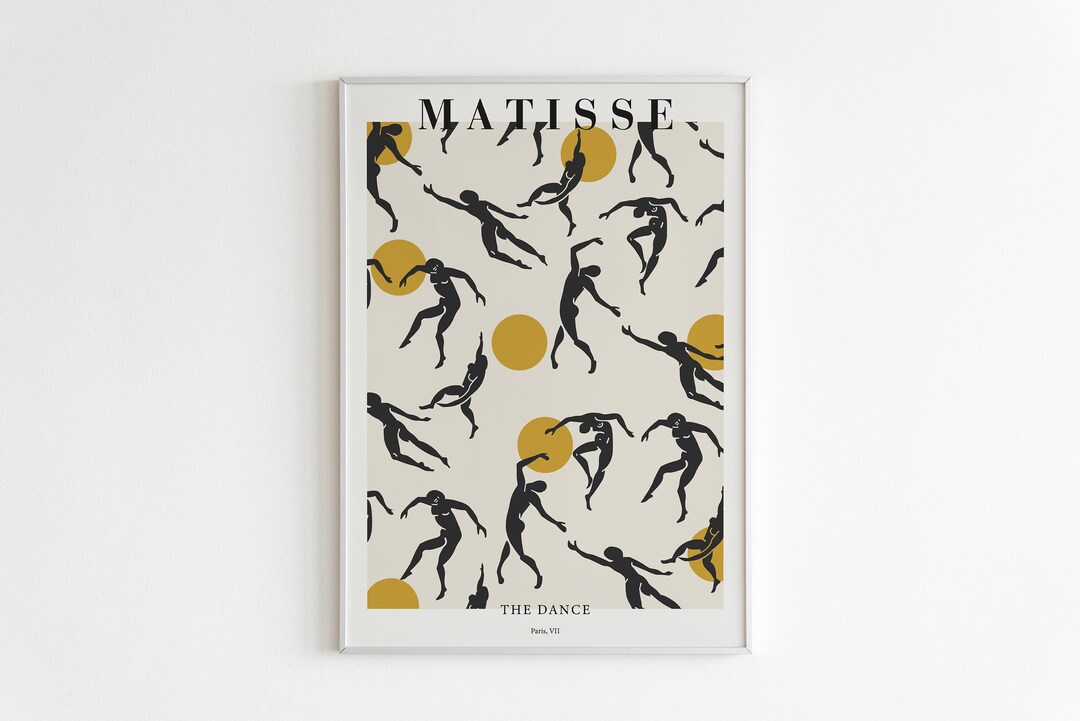 Matisse Cutout Print Henri Matisse Dance Figures Poster - Etsy