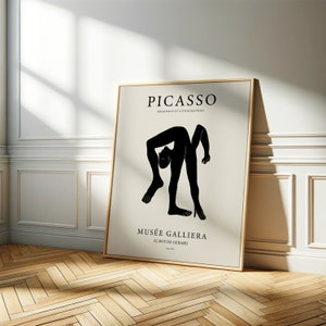 Picasso Acrobat Art Poster, Acrobat Figure Print, Museum Exhibition ...