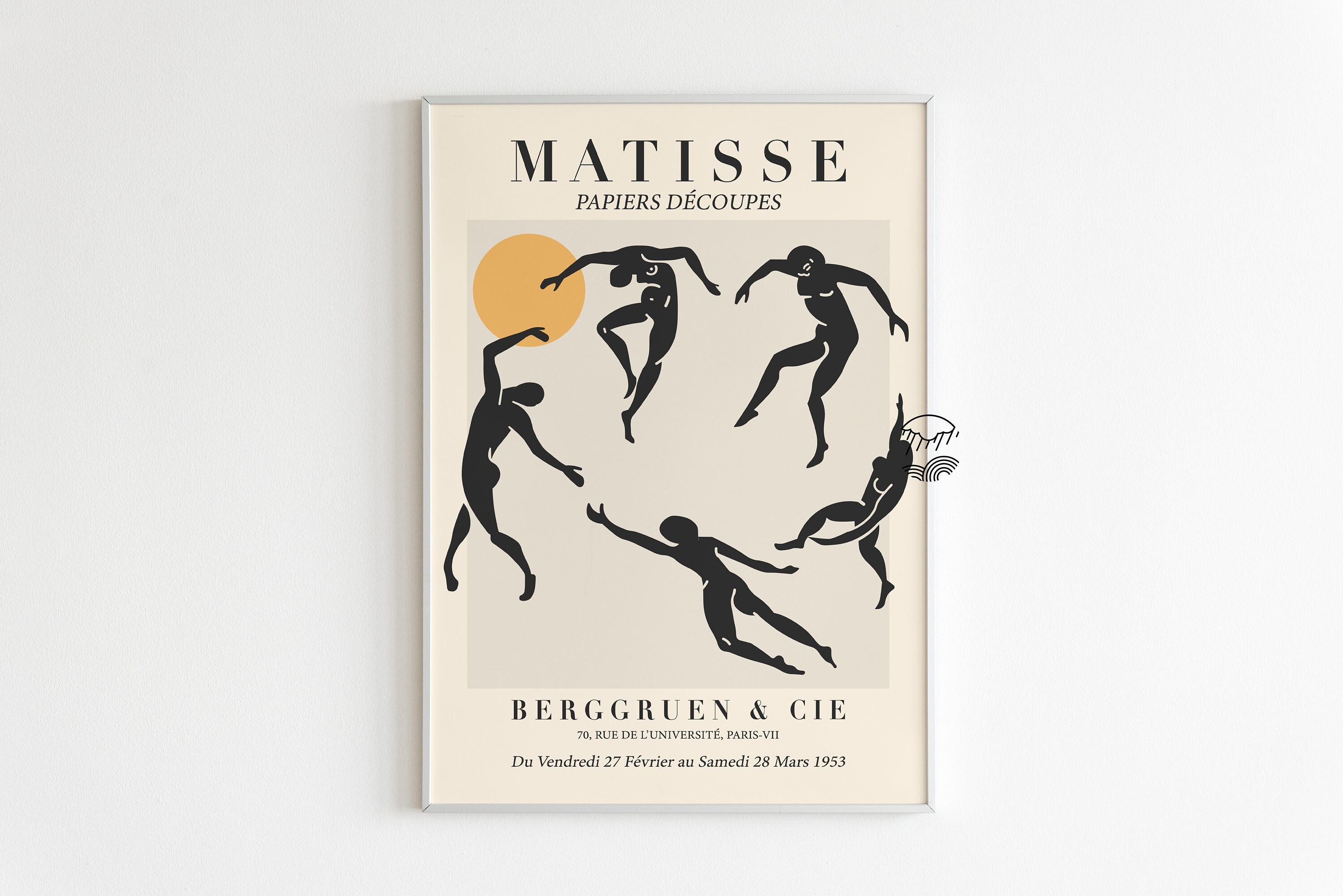 Henri Matisse Print Henri Matisse Art Exhibition Poster | Etsy